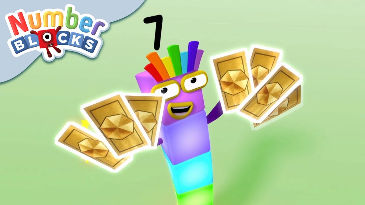@Numberblocks | Can You Count all the Colours of the Rainbow? | Learn ...