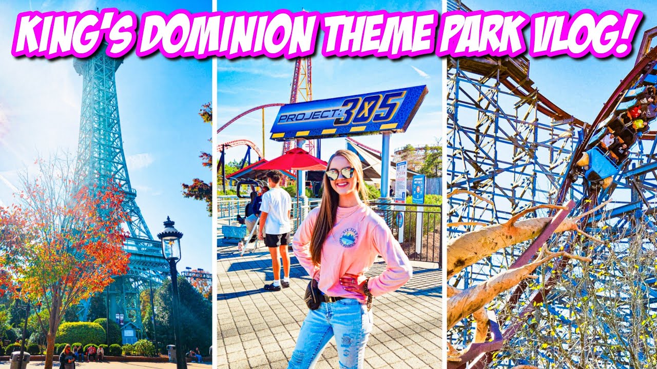 Visiting KING'S DOMINION Theme Park In 2024! - YouTube