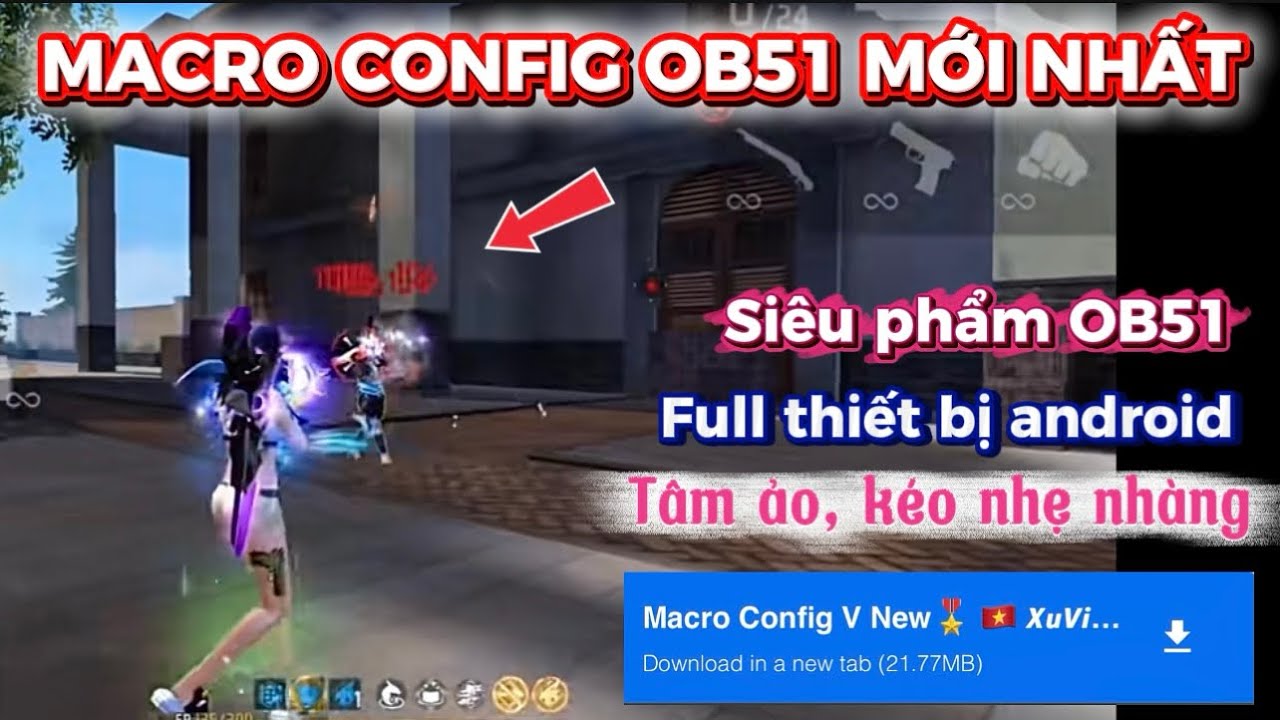 MACRO FF OB51 | MACRO CONFIG FF ANDROID FULL THIẾT BỊ, TÂM ẢO AIMLOCK ...