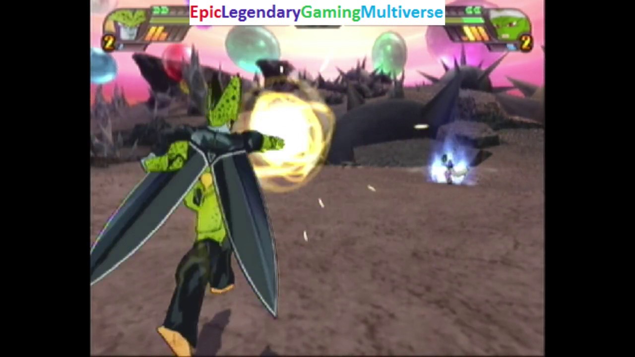 Perfect Cell VS Pikkon In A Dragon Ball Z Budokai Tenkaichi 3 Match ...