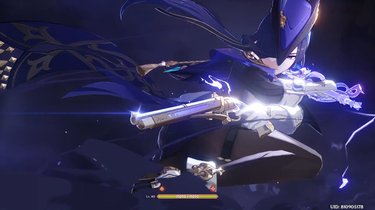 Clorinde Elemental Skill and Burst Animation | Genshin Impact Character ...