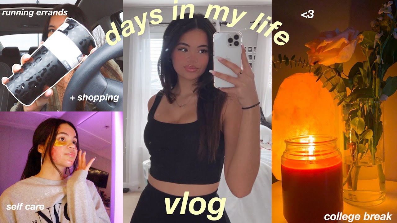 Days in my life: chill vlog, being back home, running errands, & more ...