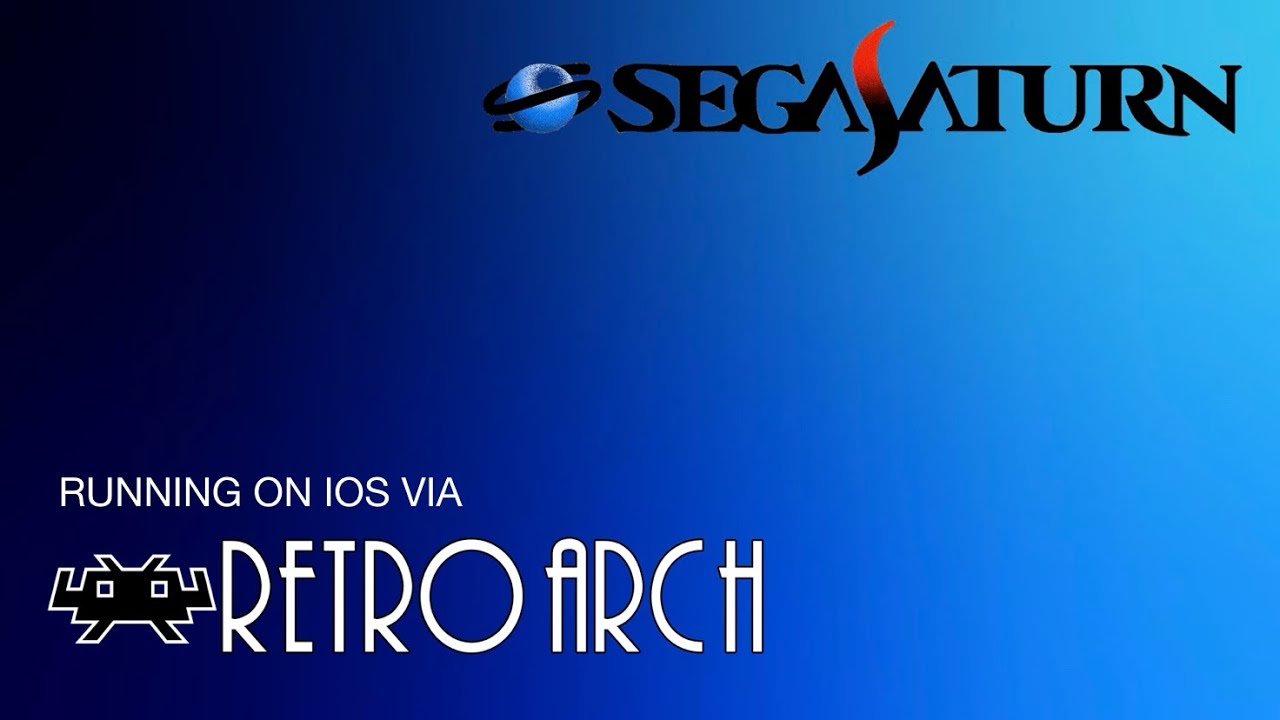 SEGA Saturn Running On iOS (Via RetroArch) - YouTube