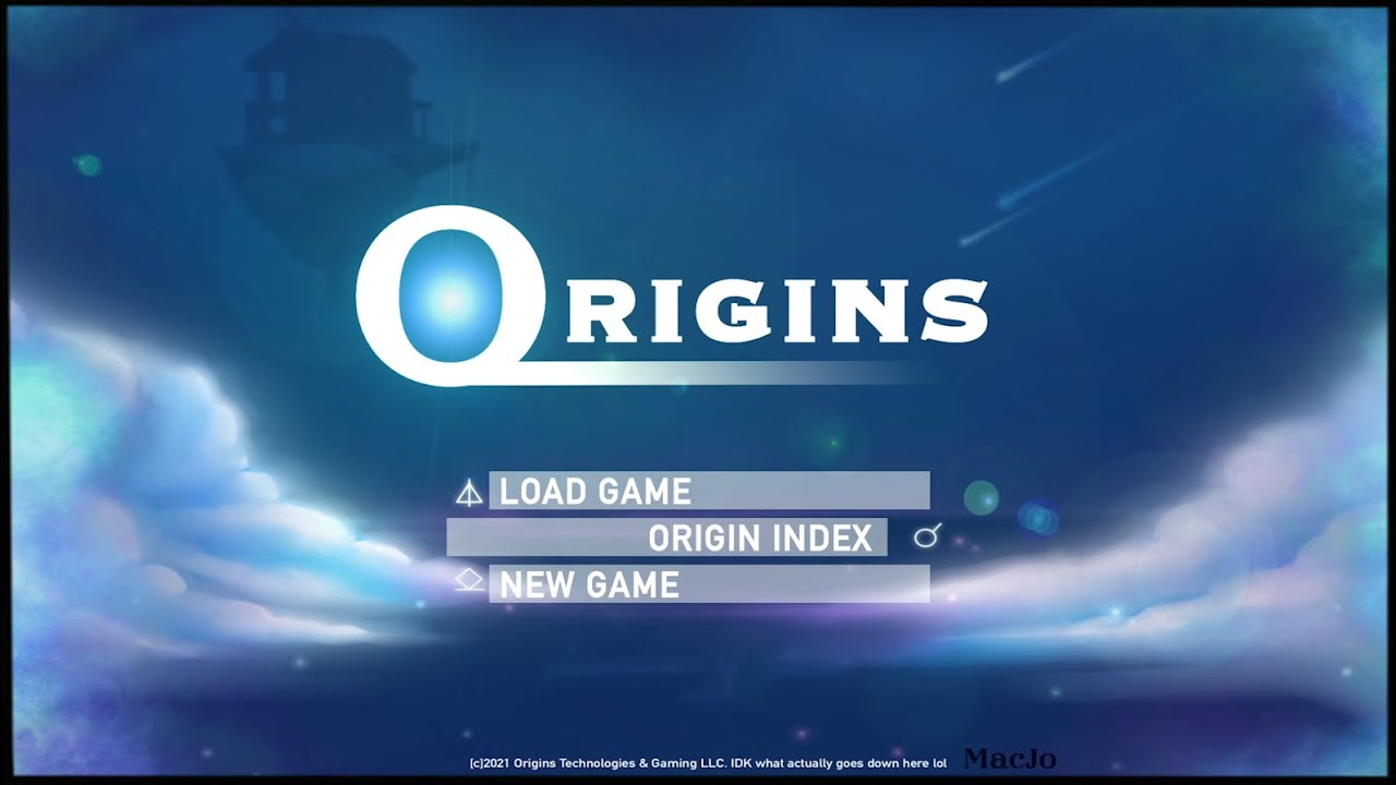 {ORIGINS} Start & Select Screens ANIMATED - YouTube