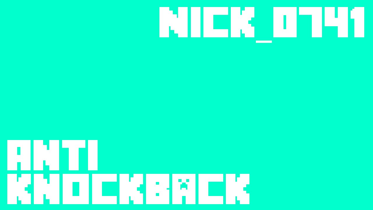 Nick_0741 anti knockback on Cubecraft - YouTube