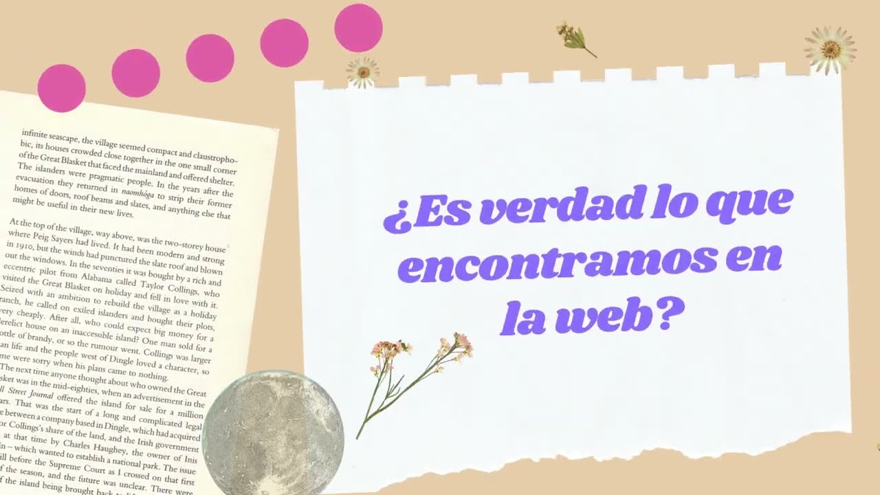 ¿Es verdad lo que encontramos en la web - YouTube