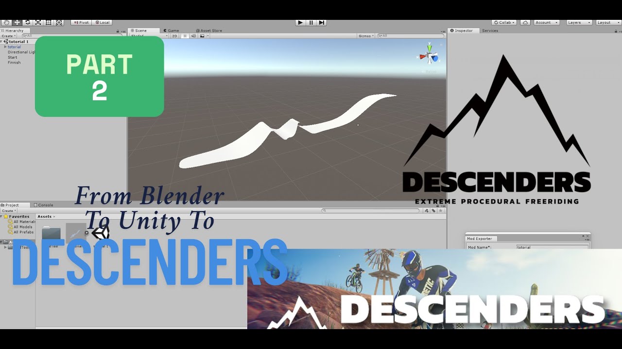 How to Make A Map For Descenders (part 2) - YouTube