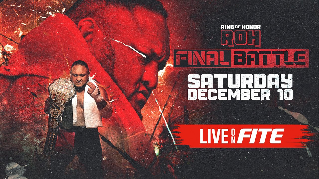 Live Dec. 10th - ROH: Final Battle 2022 on #FITE PPV outside the USA ...
