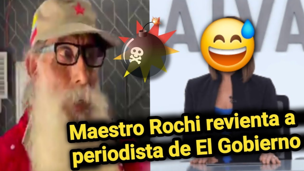 MAESTRO ROCHI DEL FMLN VAPULEA A PERIODISTA DE EL GOBIERNO! - YouTube