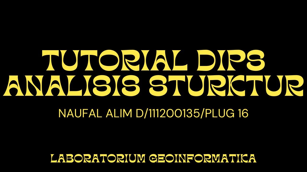Tutorial Dips : Analisa Data Lipatan - YouTube