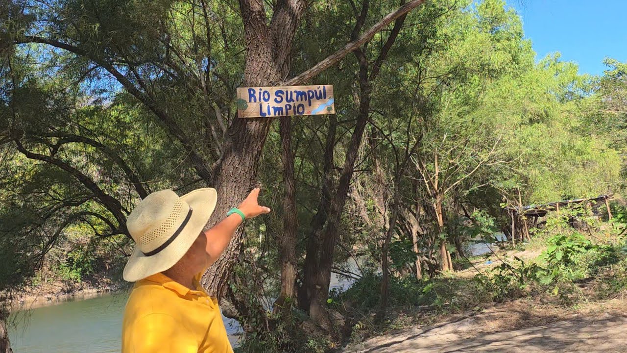 POR PRIMERA VEZ conociendo Rio SUMPUL 😮 que hermoso lugar para acampar ...