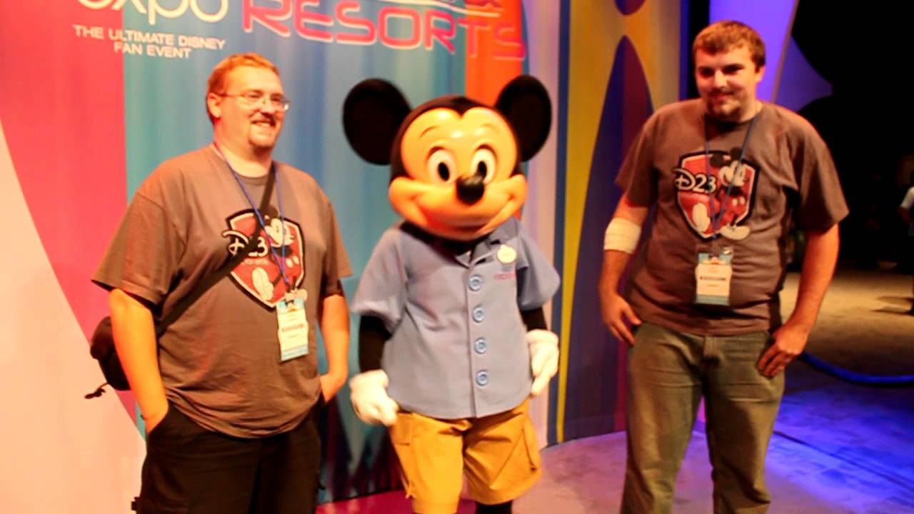 Chad & Mark Talk to Mickey at D23 Expo 2011 [HD] - YouTube