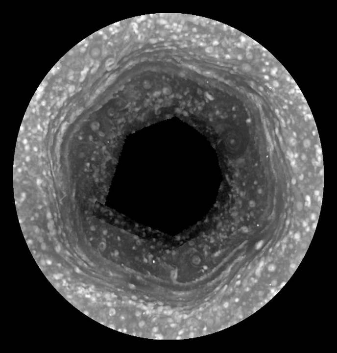 Spring Unveils Saturn's Hexagon [720p] - YouTube