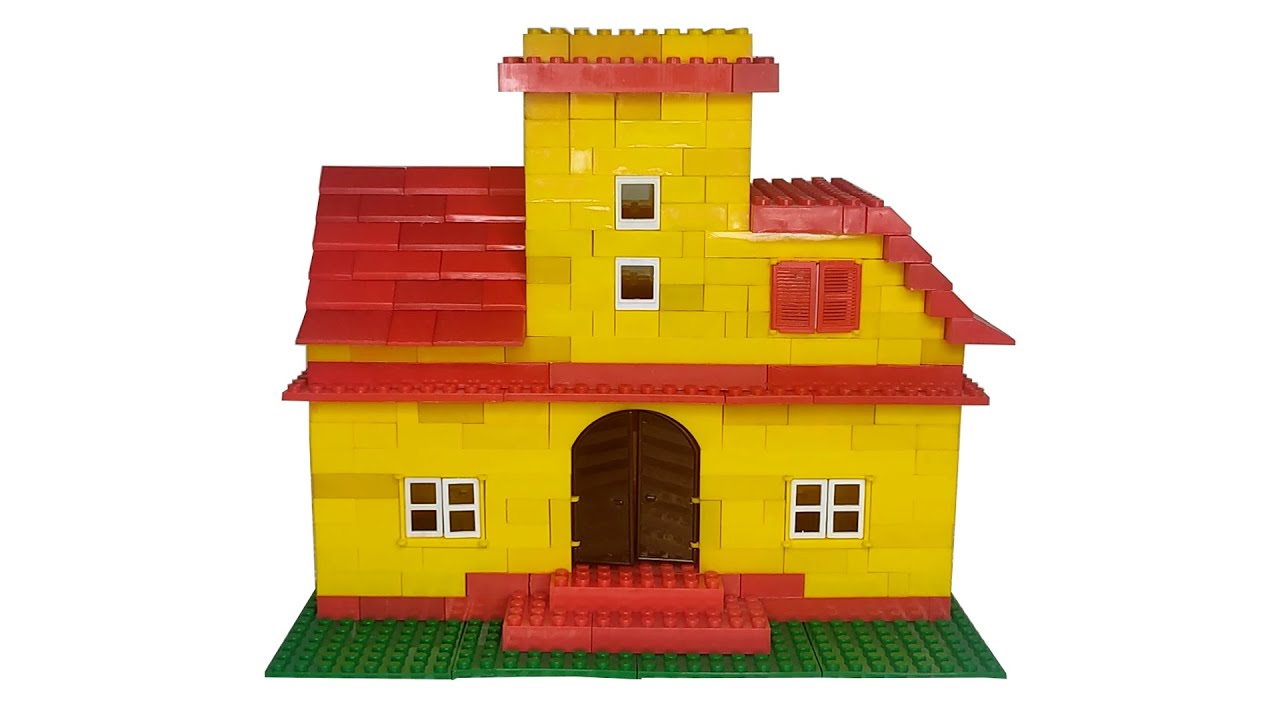 Lego Custom House 02|| peacock Smart Block House || Bricks Custom House ...