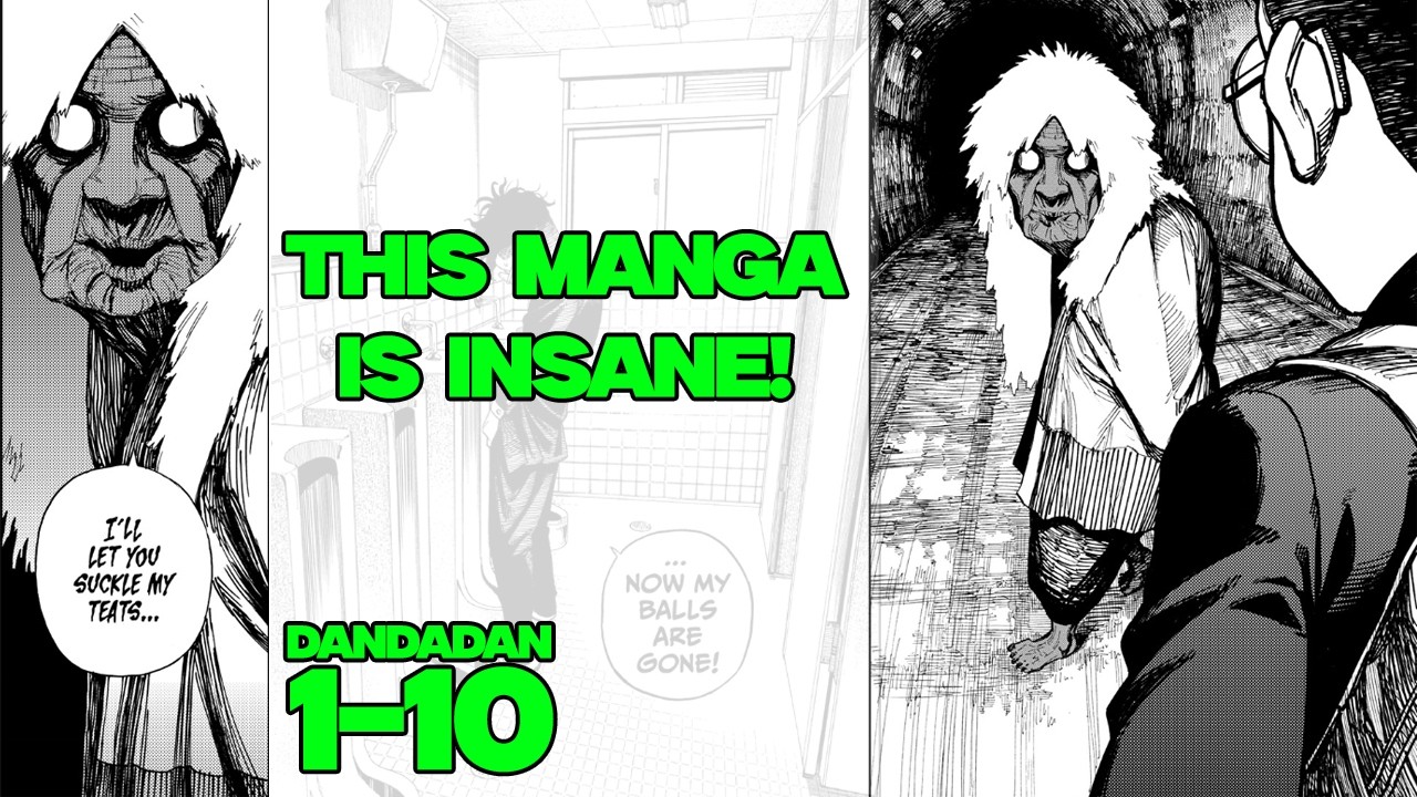 This manga is insane! Reviewing DandaDan chapters 1-10 - YouTube