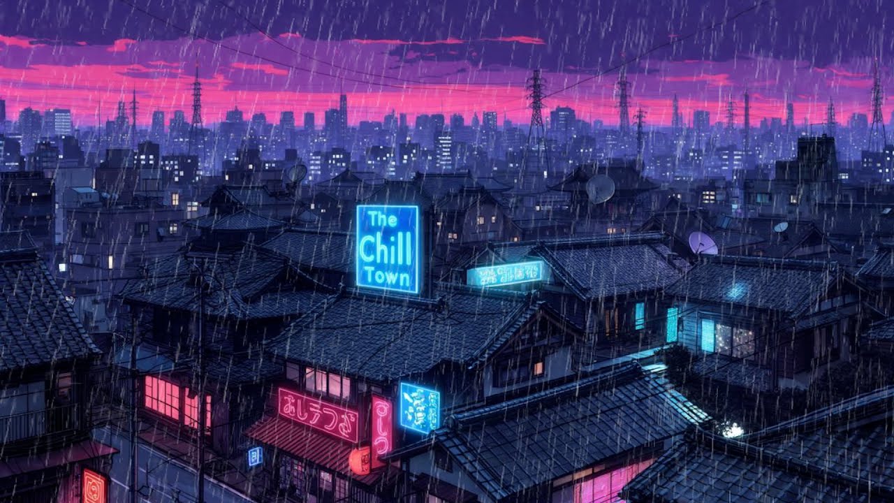 Nostalgic Chill Vibes 80s & 90s Lofi Hip Hop Beats Old Japanese Town ...