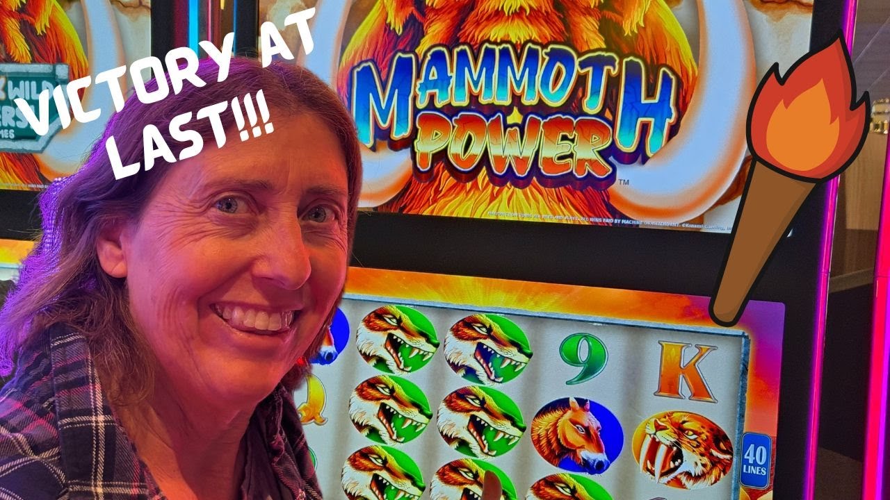 🤑🦣🤑🦣 Mammoth Power Slot Machine #slotsisterssocal #casinofun #mammoth # ...