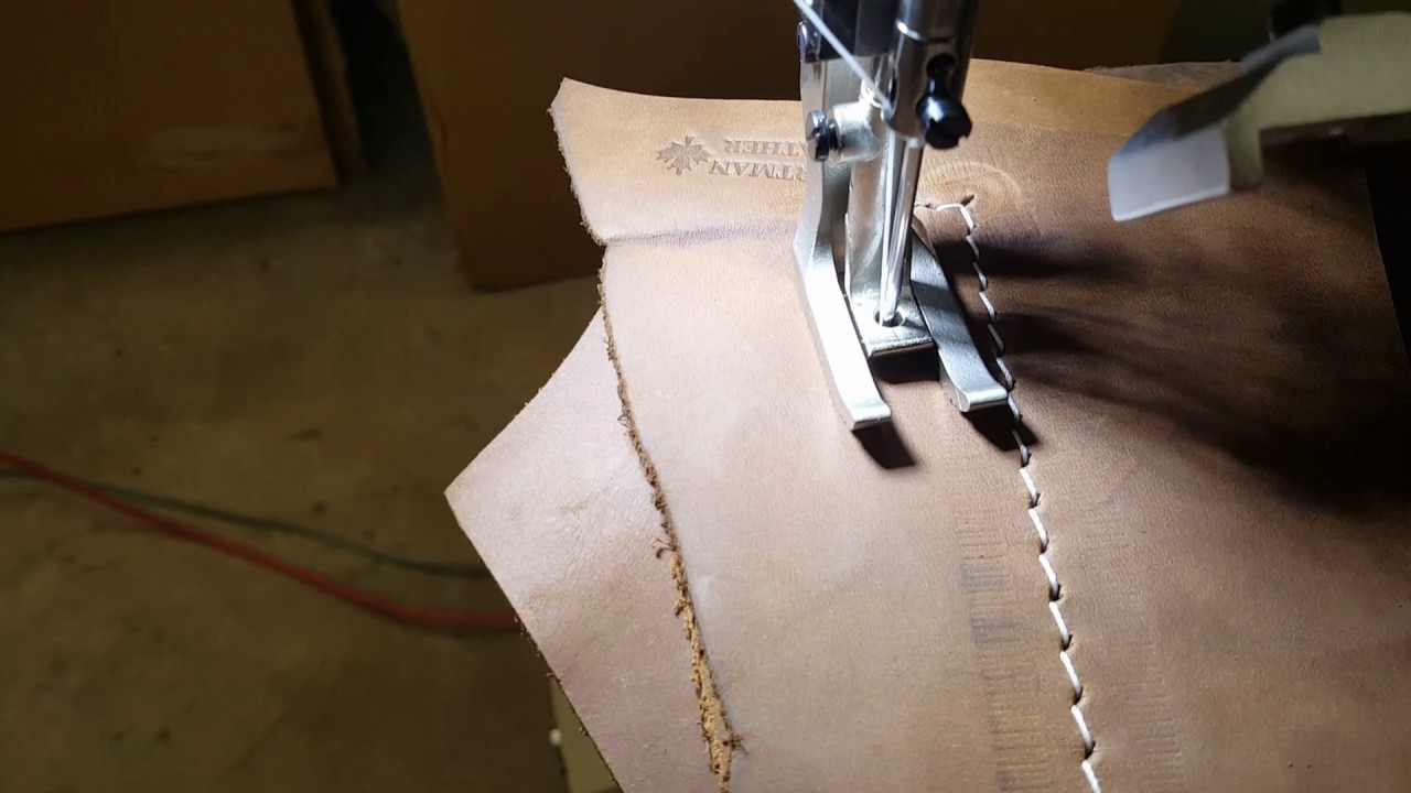 CK-441 Chikon harness sewing machine - YouTube