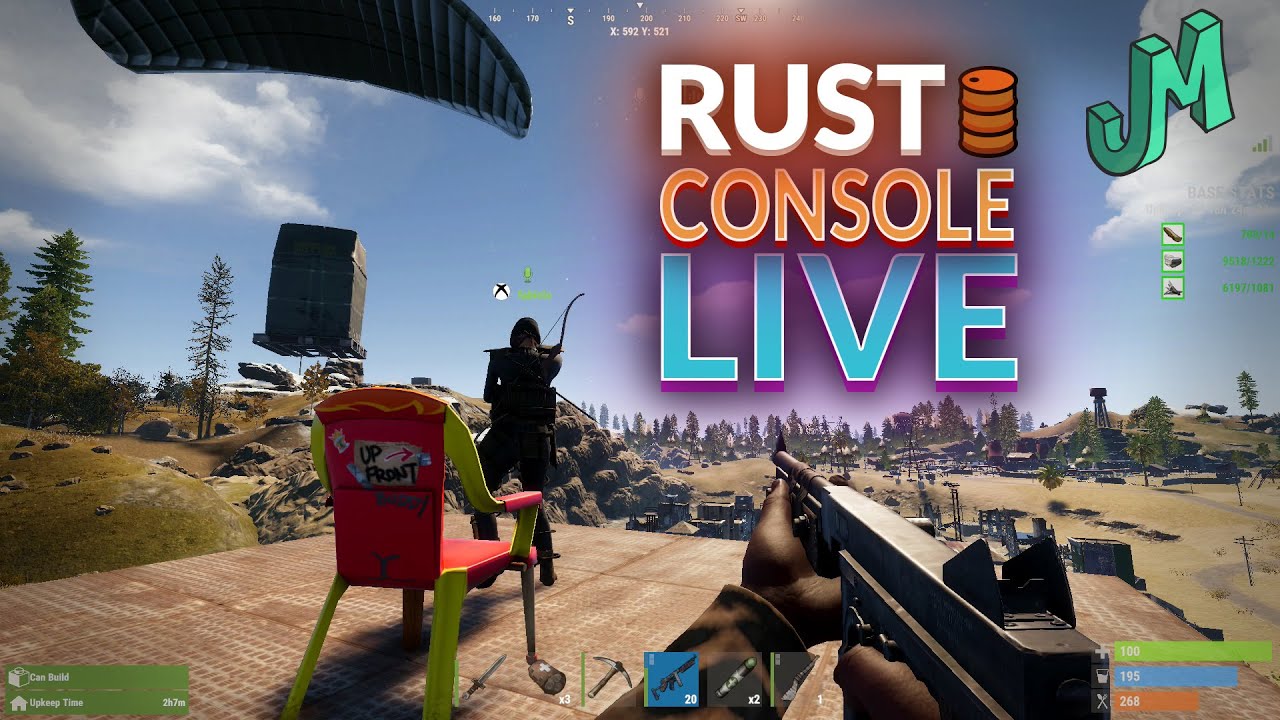 Raid Prep, Tech Tree, Building 🛢 Rust Console 🎮 Stream 313 - YouTube