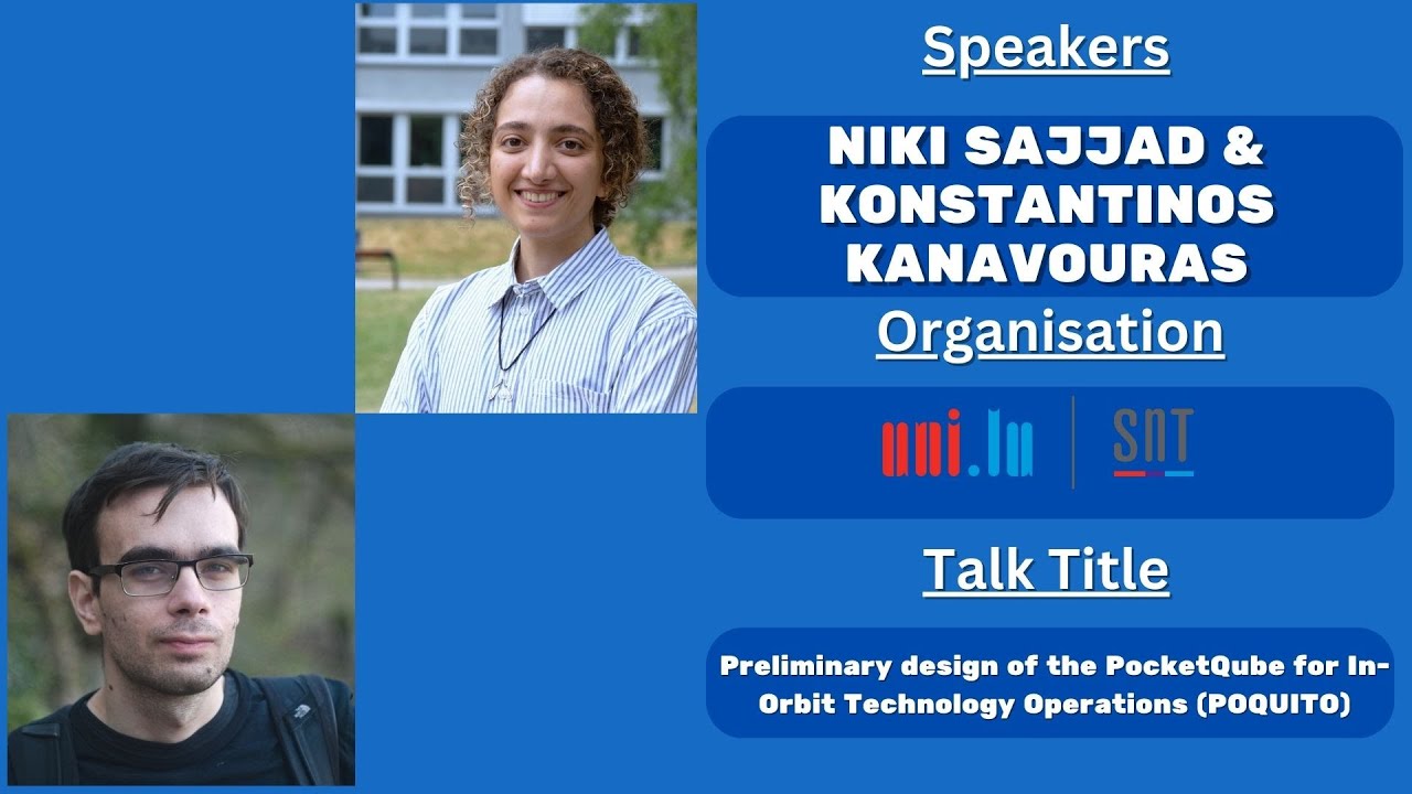 "Design of the PocketQube for In-Orbit Technology Operations”- Niki ...