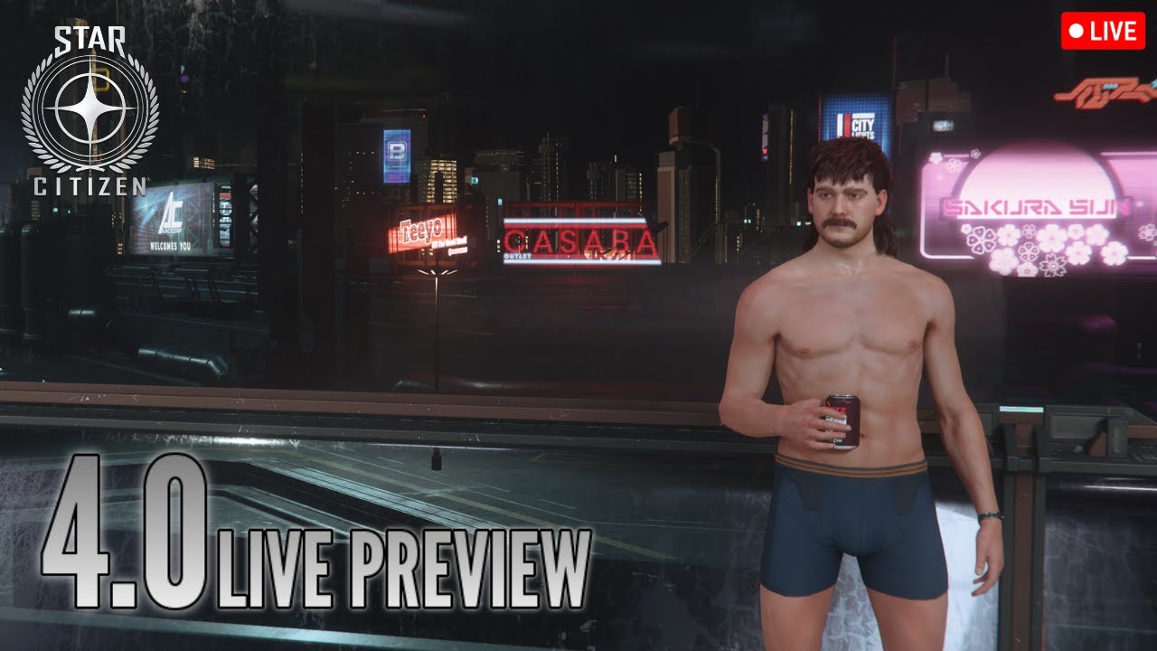 Late Crew Shenanigans ! Live Preview 4.0 - Star Citizen - YouTube