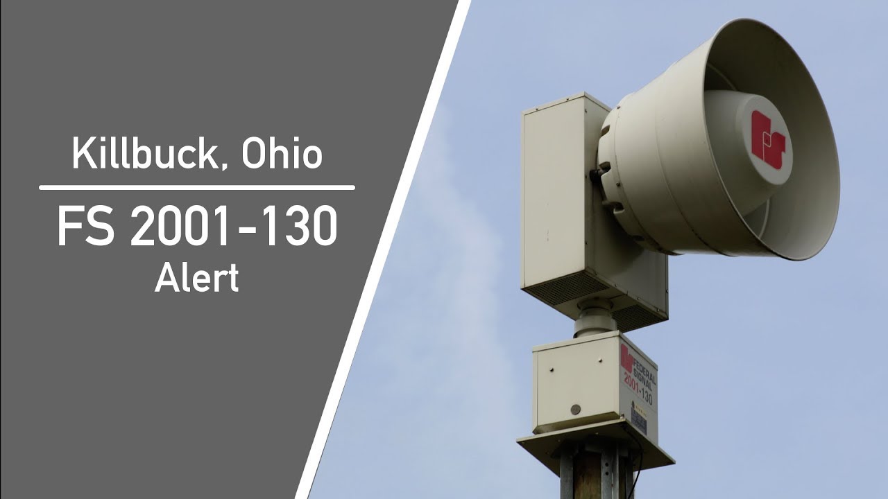 Federal Signal 2001-130 w/ Busted Rotator | Alert | Killbuck, Ohio ...
