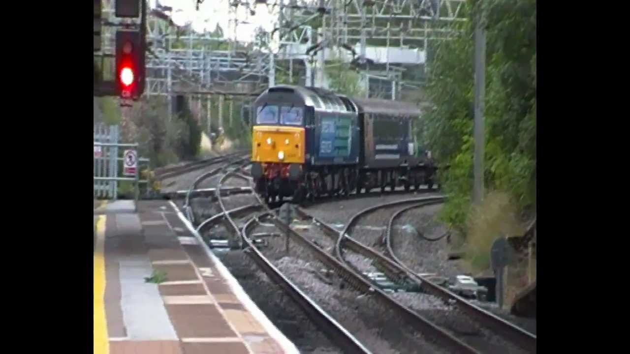 DRS Class 47, 47818 & 47501, 1Z56 Passing through Coventry (20th July ...
