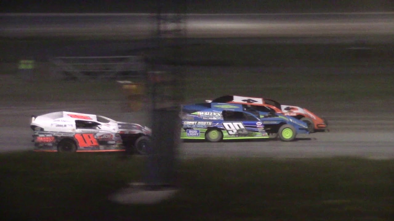 WISSOTA Modifieds Feature Emo Speedway July 28, 2018 - YouTube