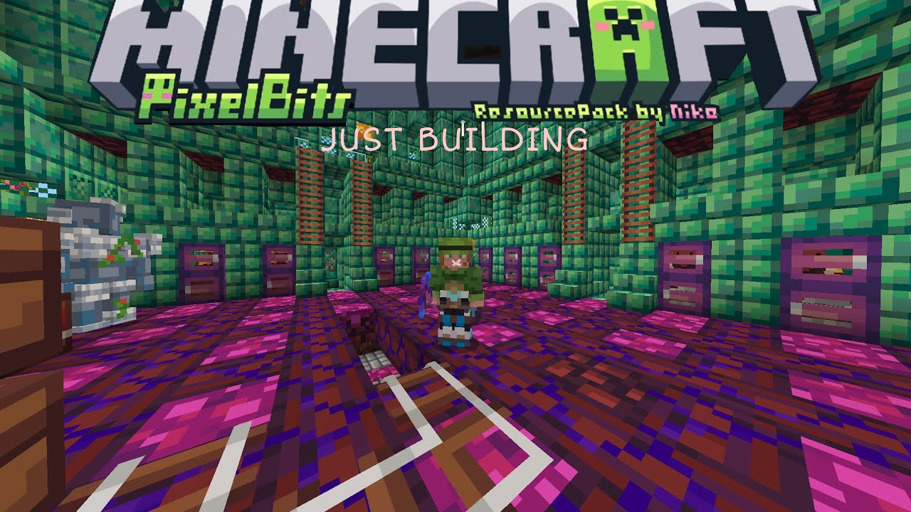 MINECRAFT NO TALKING JUST BUILDING! FINISHING MY VILLAGER HUB - YouTube