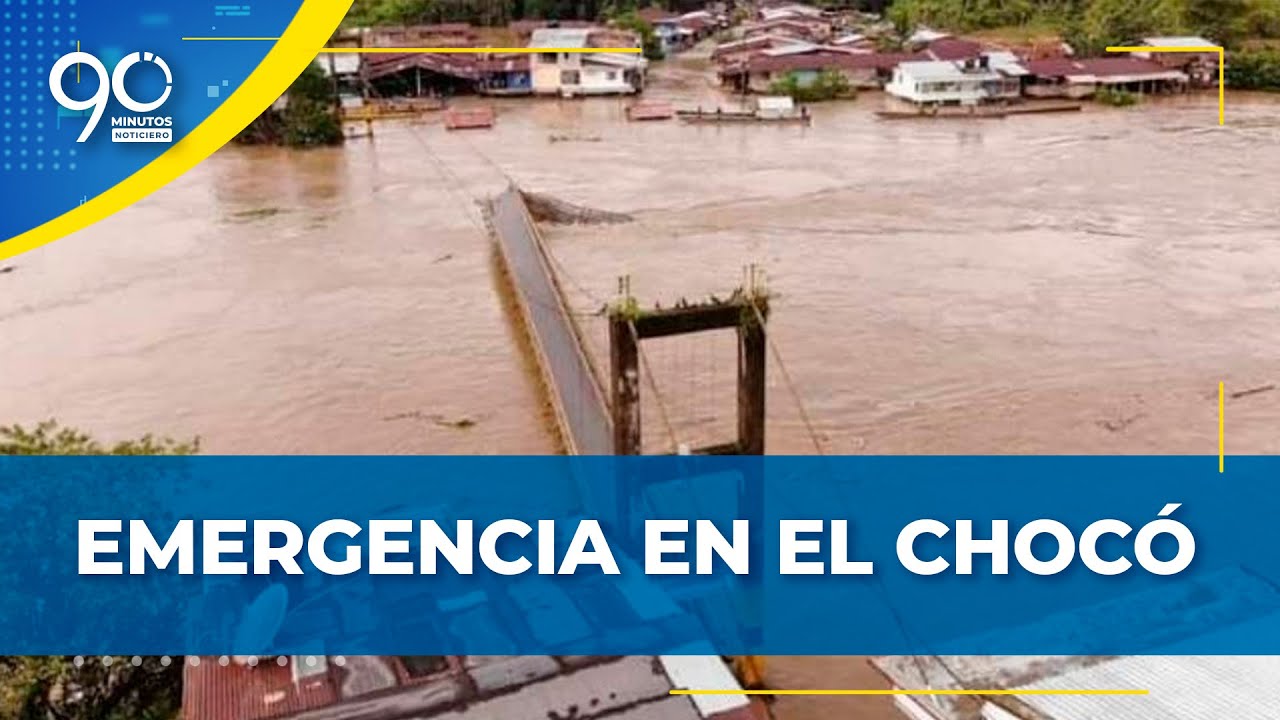 Emergencia en el Chocó por las fuertes lluvias. En Lloró - Chocó se ...