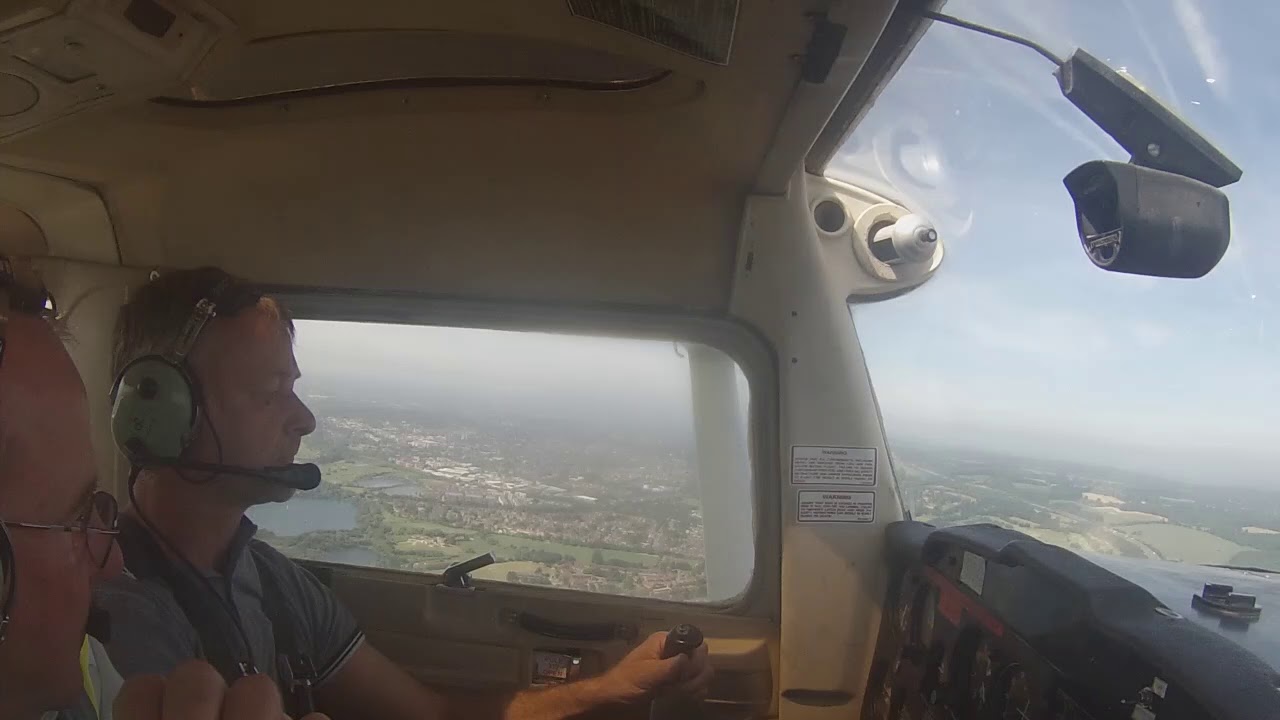 Cessna 125 Redhill Aerobatic Flight - YouTube