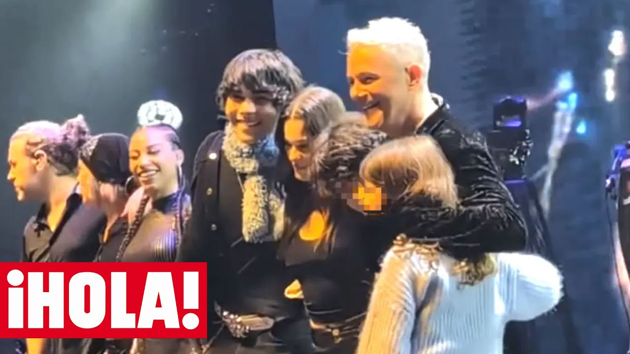 La emoción de Alejandro Sanz al cerrar su gira acompañado por sus cuatro hijos en el escenario ...