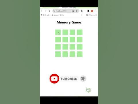 Memory Game - React Interview Challenge #react #reactproject #viral #shorts #frontend #react ...