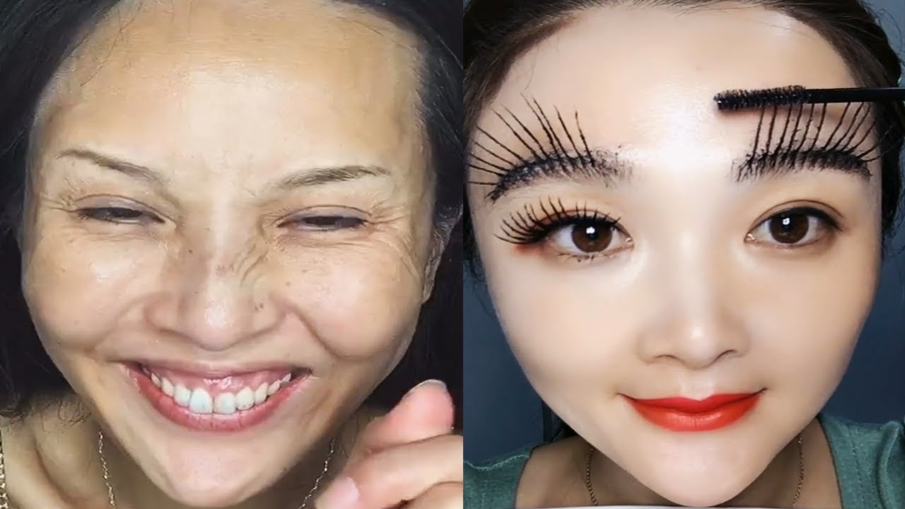 Asian Makeup Tutorials Compilation 2020 - Basic makeup guide / part60 ...