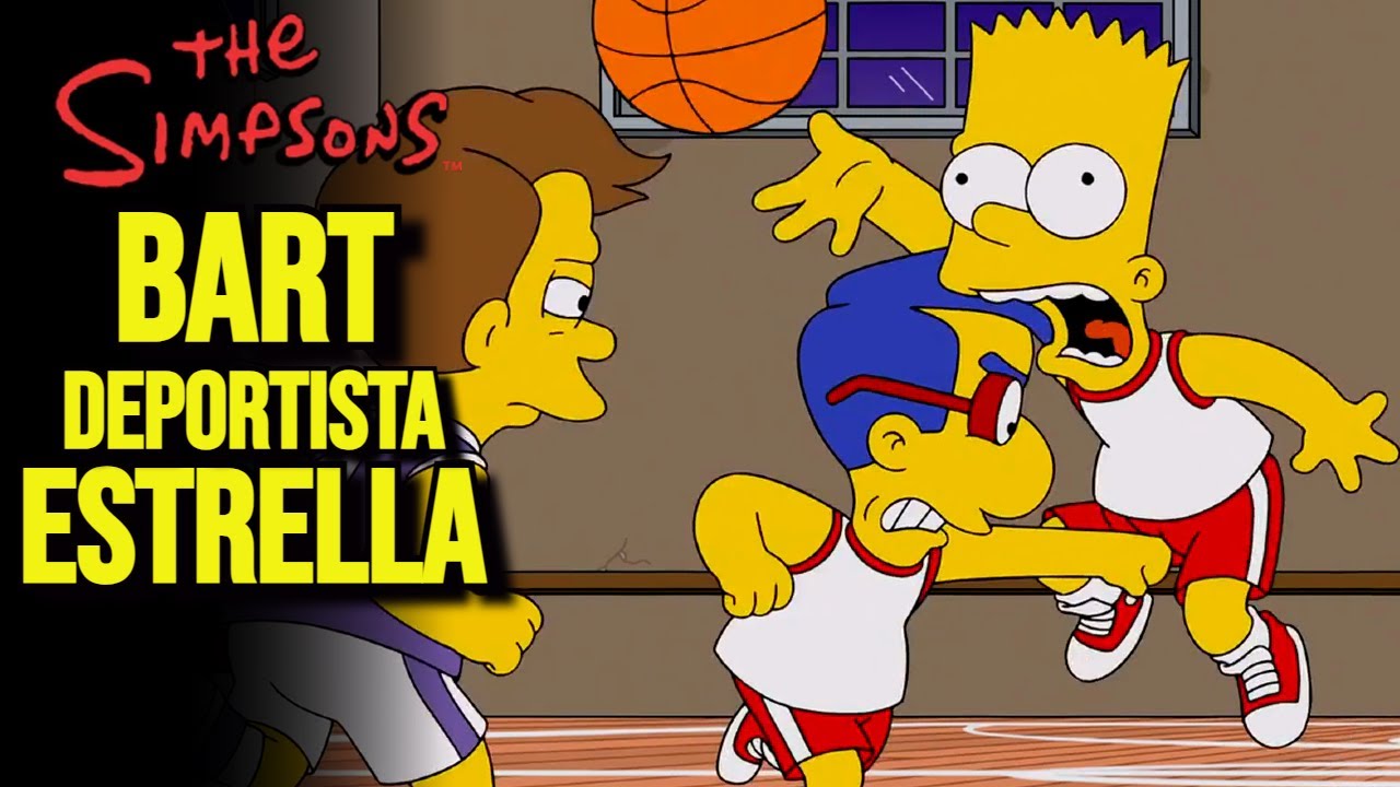 Los Simpson Bart la Estrella del Baloncesto resumen | Utacaramba - YouTube
