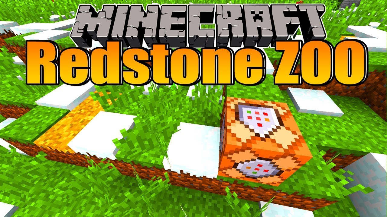 Minecraft Redstone Zoo #04: NEIN Prank hat nicht geklappt :c! - YouTube