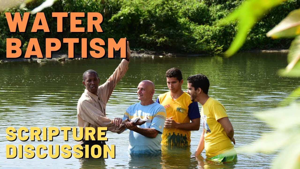 (5A) Water Baptism - Scripture Discussion - YouTube