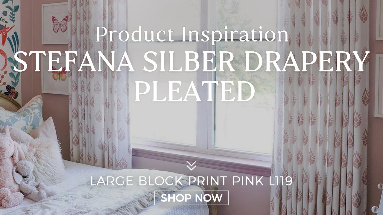 Stefana Silber Print Linen Drape - YouTube