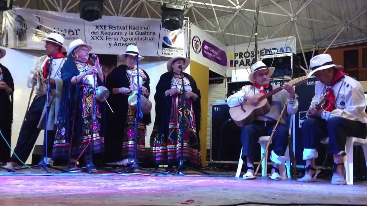Canto de la Guabina - Copleros de mi Folclor 2013 - Veteranos del ...