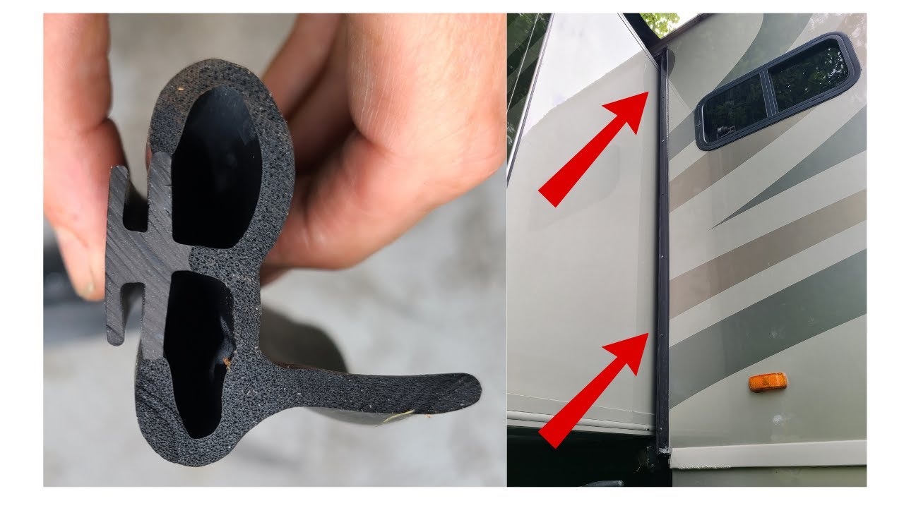 How To Replace Winnebago RV Slide Seal Weather Striping Removal and ...
