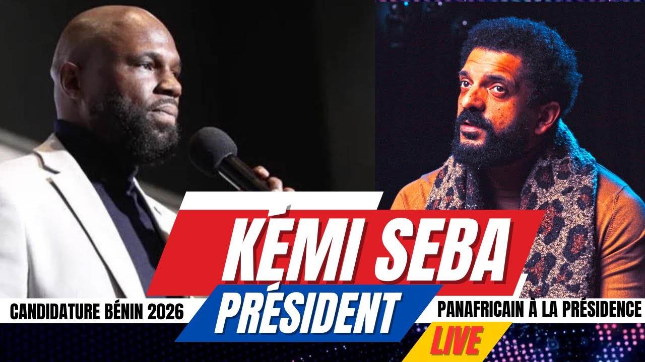 Candidat du Peuple, Kémi Seba Peut-il Sauver le Bénin ? - YouTube