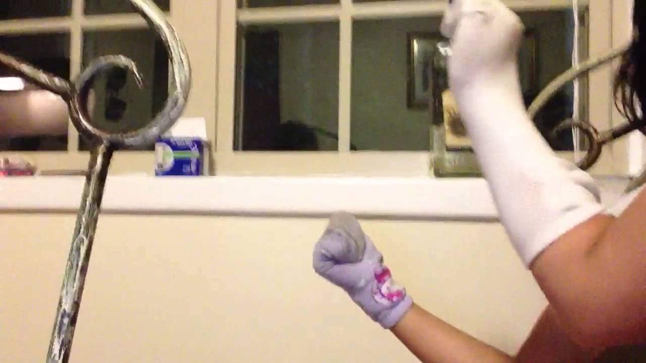 Little red riding hood sock puppets - YouTube