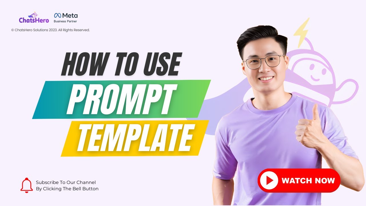#12 How to use Prompt Templates to train the way you want to reply ...