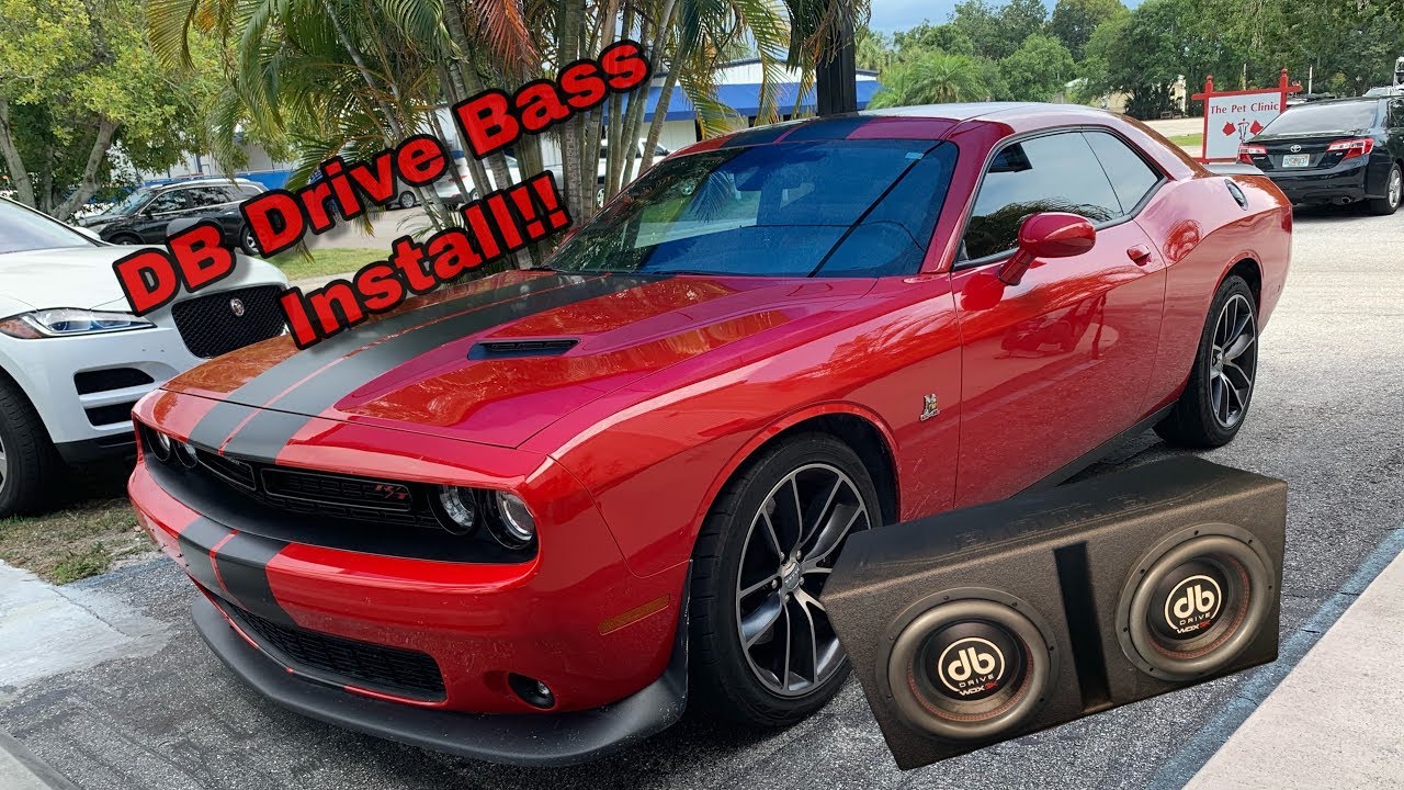 Dodge Challenger Scat Pack DB Drive System Install, 3k 10'' Subs and ...