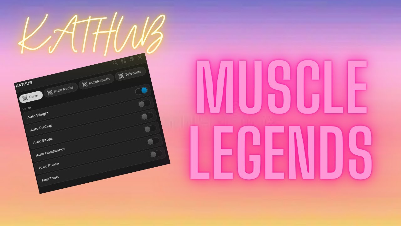 Muscle Legends Script - YouTube