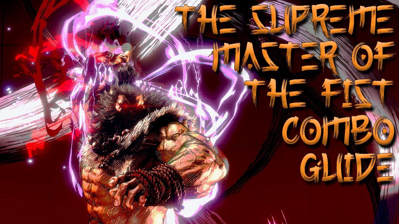 The Best SF6 Akuma Combo Guide - YouTube