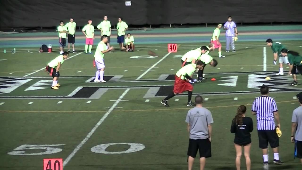 Fall 2012 UH Intramural Football - The Dig Bicks vs A Bunch of Little ...