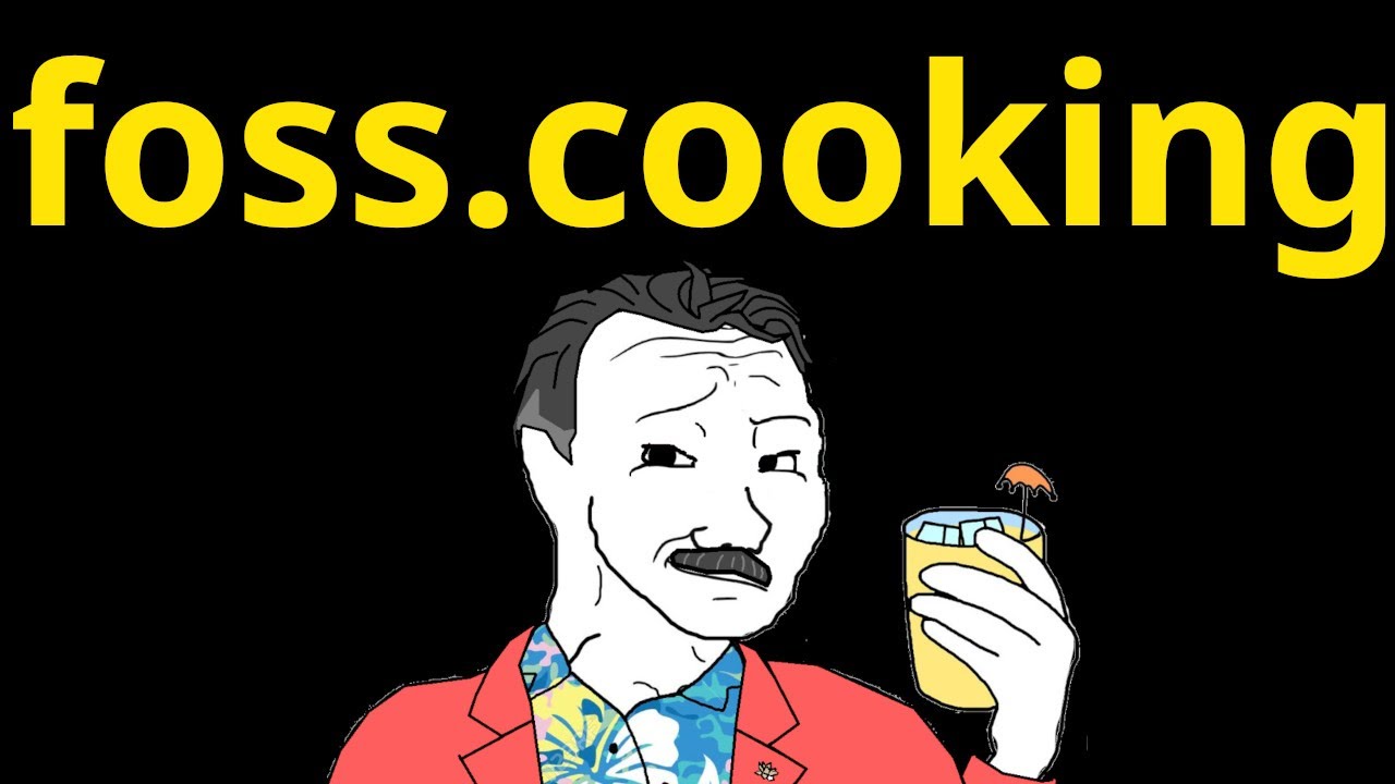 Newest FOSS cooking website has arrived! - YouTube