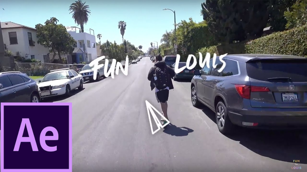 3D Motion/CAMERA Track (After Effects) - YouTube