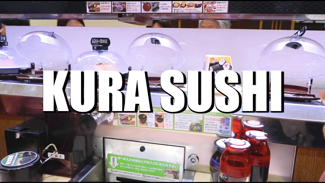 CAPSULE TOY SUSHI RESTAURANT | Travelling Japan With Abigail - YouTube